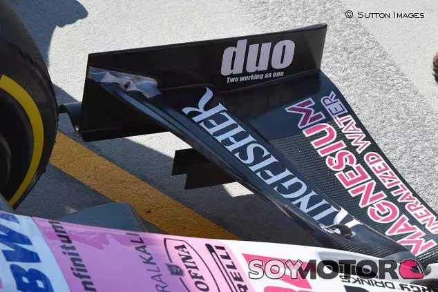 2019. gada Force India priekšējais spoileris — SoyMotor