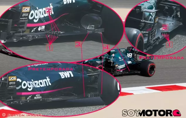 TÈCNICA: les novetats més destacades del GP de Baréin F1 2021