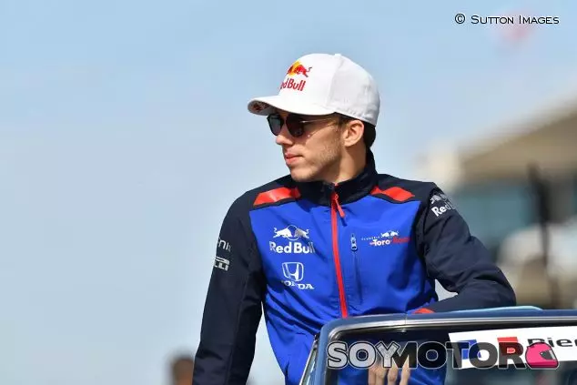 Pierre Gasly در ایالات متحده - SoyMotor