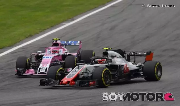 Mașini Force India și Haas – SoyMotor.com