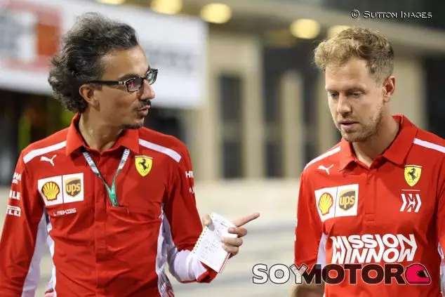 Tá Laurent Mekies in éineacht le Sebastian Vettel in Abu Dhabi - SoyMotor