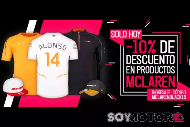 BLACK FRIDAY: aujourd'hui des réductions sur le merchandising McLaren officiel - SoyMotor