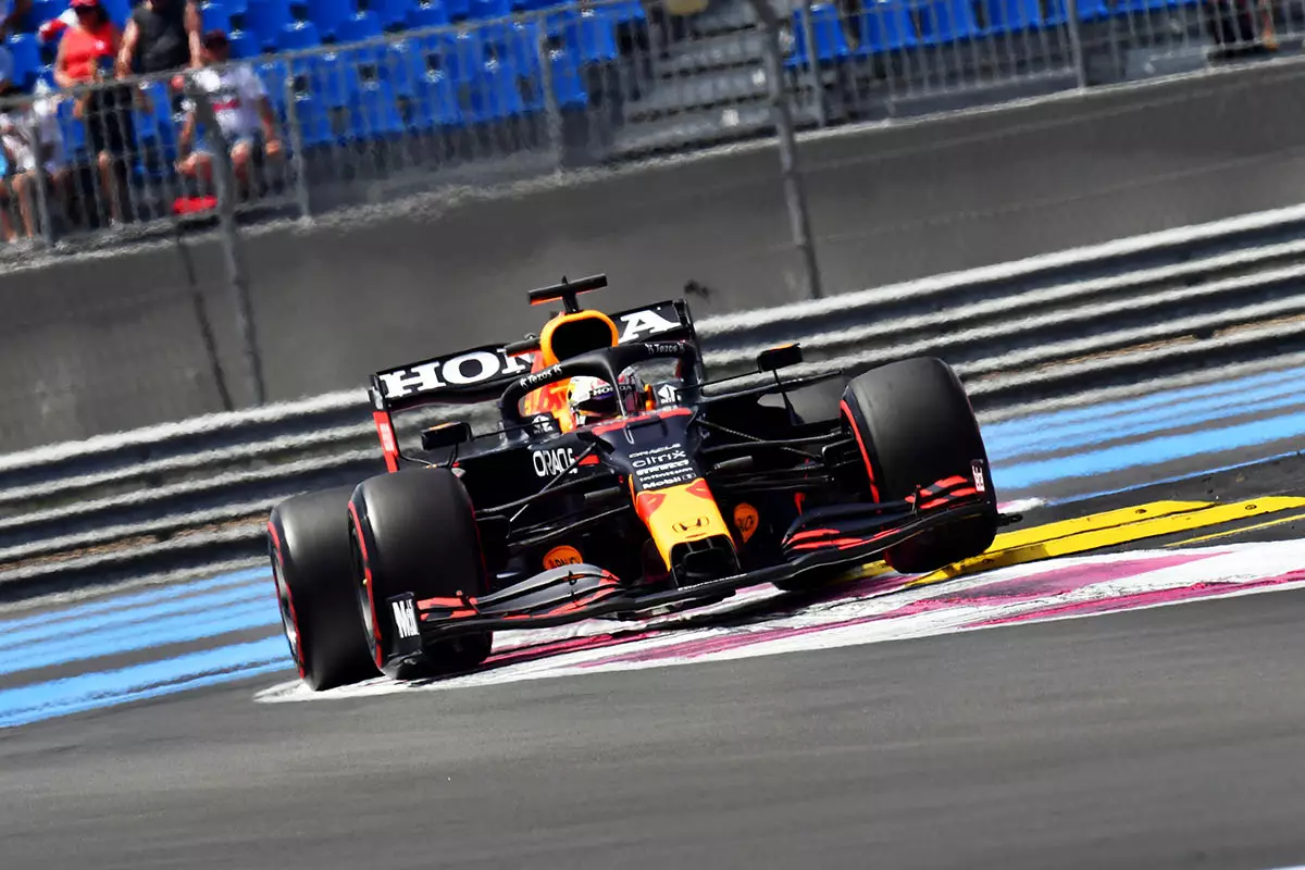 Ofnau Verstappen yn Free Practice 3 yn Ffrainc; Sainz, trydydd