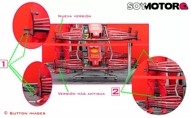 TEKNISK: de mest fremragende nyhetene til den franske GP F1 2021