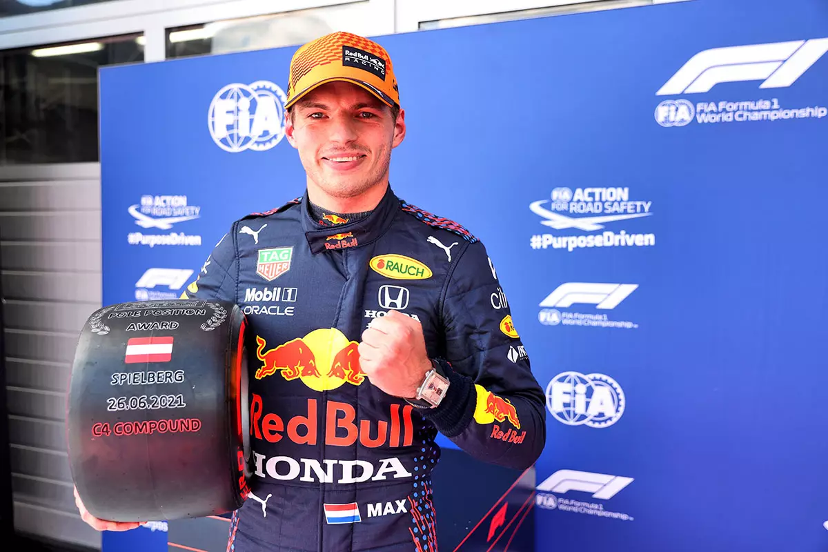 Verstappen 沒有在施蒂里亞大獎賽上從 Pole 下車。阿隆索，第三季度再次