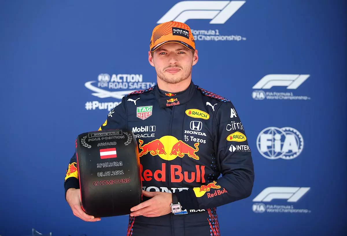 Verstappen rov qab Pole hauv Austria; Norris, ob