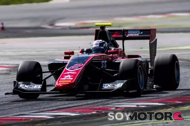 Na ta'ita'ia e Nirei Fukuzumi le GP3 fa'ata'ita'iga fua