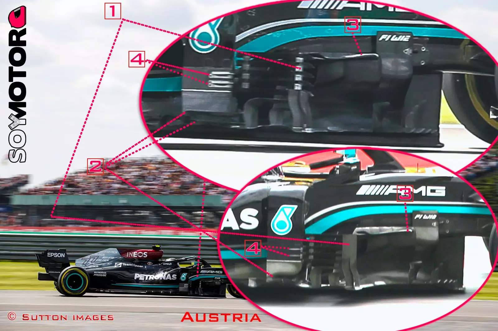 TEKNIK: Nouvo ki pi eksepsyonèl nan GP Britanik F1 2021 la