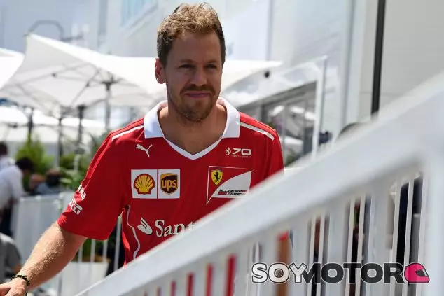 Sebastian Vettel in Baku - SoyMotor