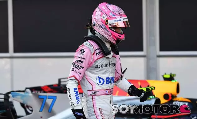 Ocon reageert op Pérez: