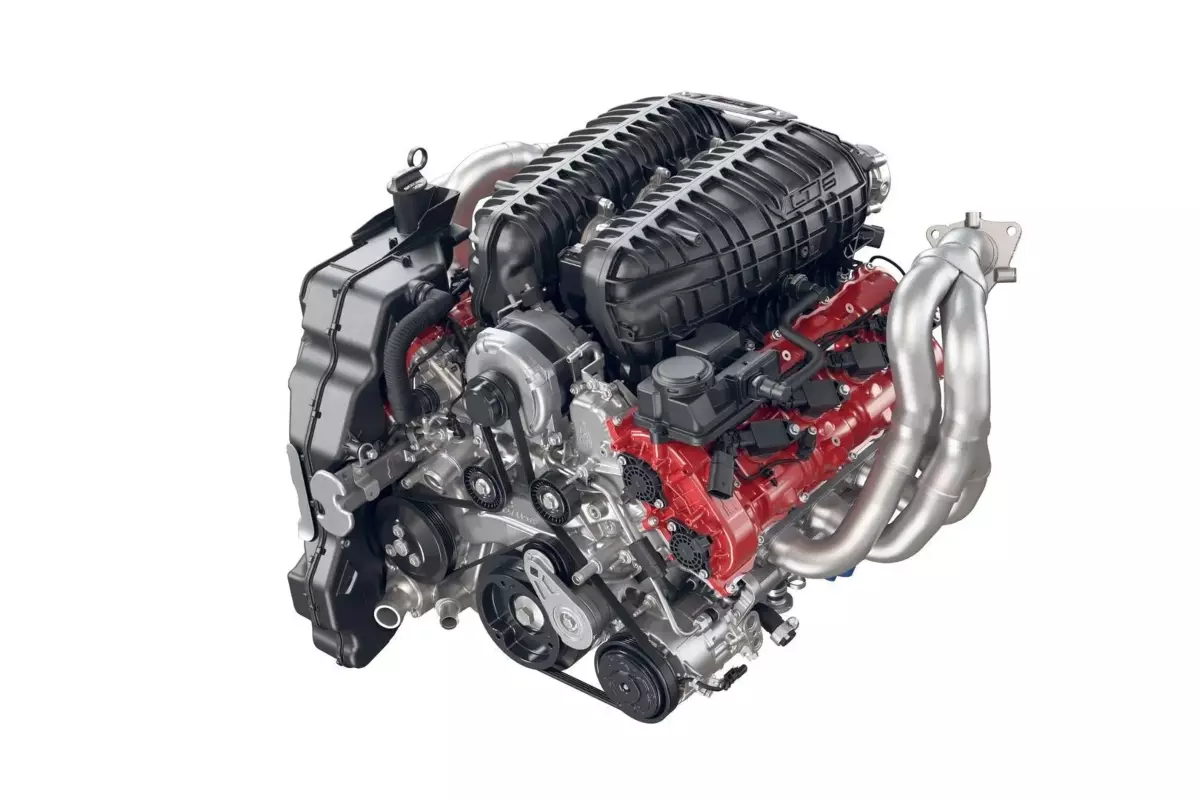 این LT6 کوروت Z06 است، قدرتمندترین V8 تنفس طبیعی که تولید شده است.