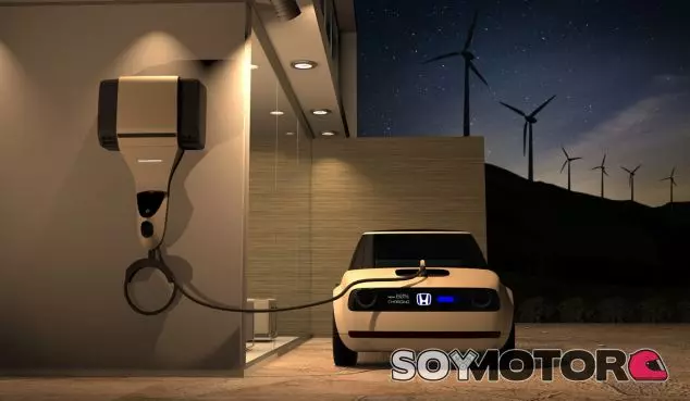 Diagram van die kragoordragstelsel 'Honda Power Manager Concept' - SoyMotor