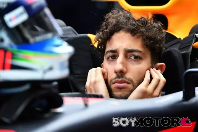 Daniel Ricciardo yn Suzuka