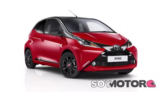 Toyota Aygo debuterar en ny begränsad upplaga av Aygo x-cite med tvåfärgad kaross - SoyMotor