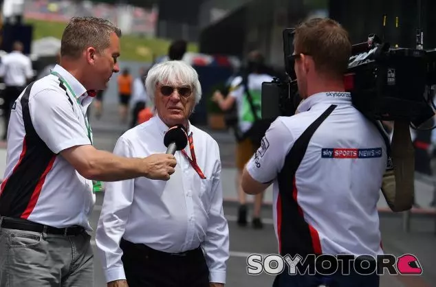 Bernie Ecclestone trong một hình ảnh tệp - SoyMotor