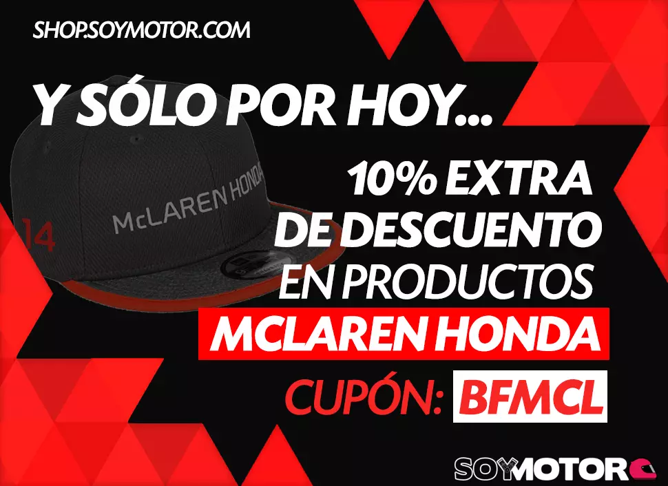 Giảm giá hàng hóa McLaren-Honda