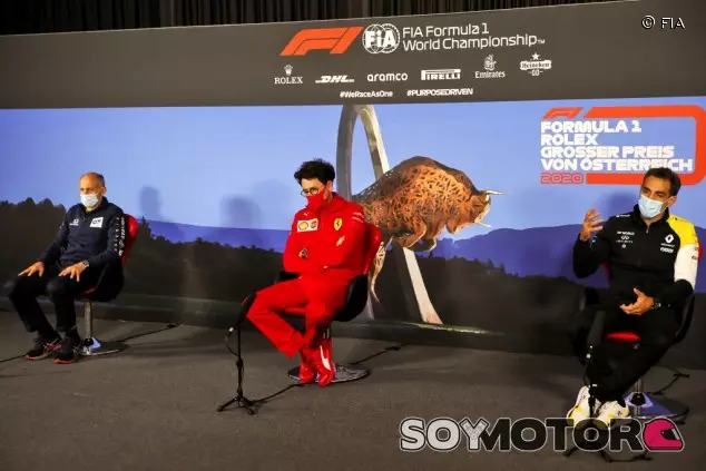 Austrijos GP F1 2020: penktadienio spaudos konferencija