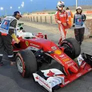 Sebastian Vettel retired before being able to start in Bahrain - LaF1