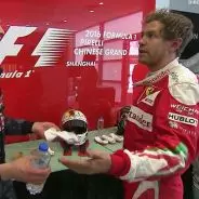 Sebastian Vettel meminta penjelasan Daniil Kvyat sebelum podium - laF1