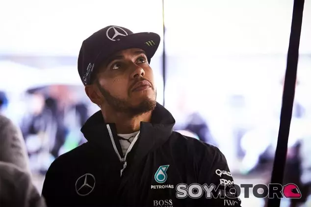 Lewis Hamilton dans une image d'archive du GP de Chine - LaF1