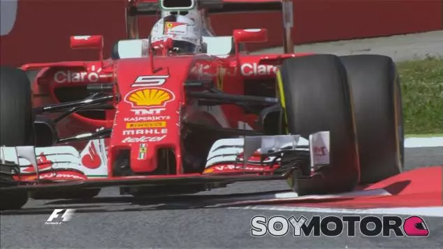 Sebastian Vettel dina Praktek Gratis 1 di Spanyol - LaF1