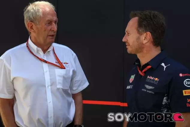 Helmut Marko (levo) s Christianom Hornerjem (desno) – SoyMotor.com