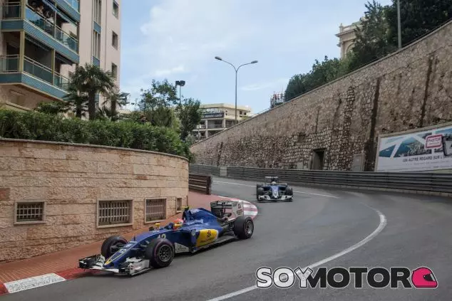 Felipe Nasr thiab Marcus Ericsson hauv Monaco - LaF1