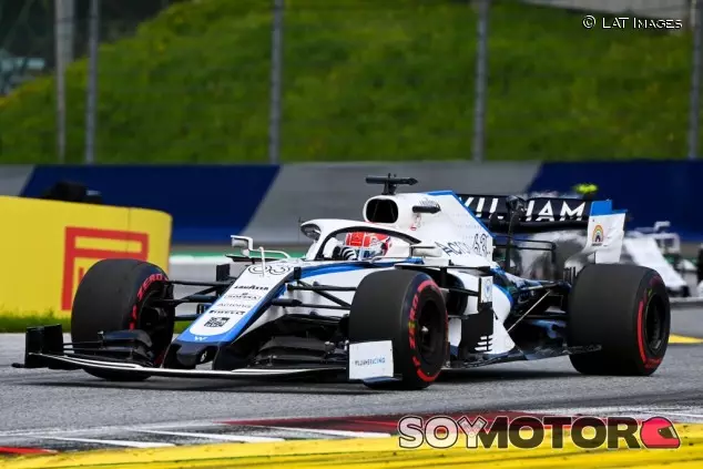 Williams Itävallan GP F1 2020:ssa: sunnuntai