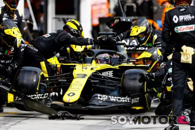 Renault beim ungarischen GP F1 2020: Sonntag