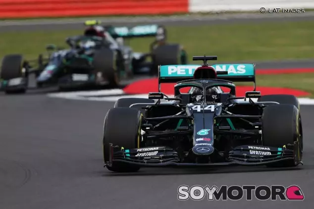 Lewis Hamilton en Silverstone