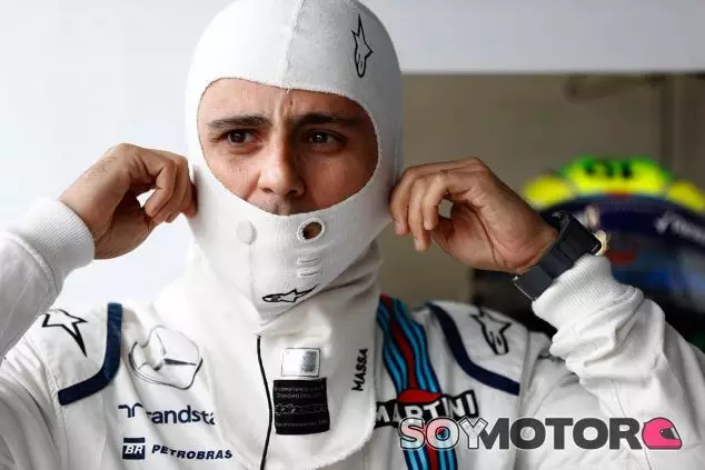 Felipe Massa, í gær í Sao Paulo - LaF1