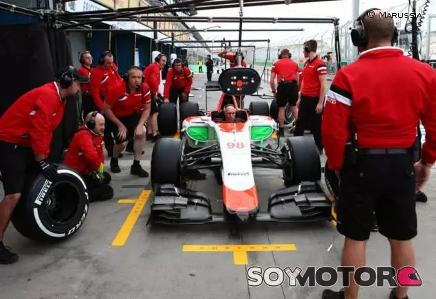 Die Manor-span in Australië - LaF1.es