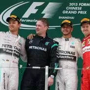 2015 Chinese F1 Grand Prix Podium - LaF1