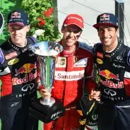 Vettel, Kvyat आणि Ricciardo हे नेत्रदीपक शर्यतीचे नायक होते - LaF1