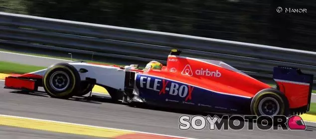 Roberto Merhi ao amin'ny Spa-Francorchamps - LaF1