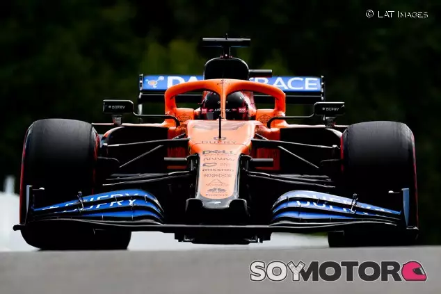 McLaren vid Belgiens GP F1 2020: Lördag