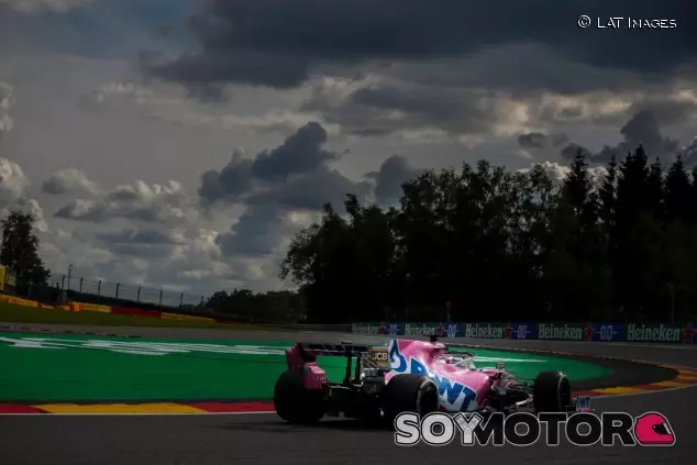 Racing Point på Belgiens GP F1 2020: söndag