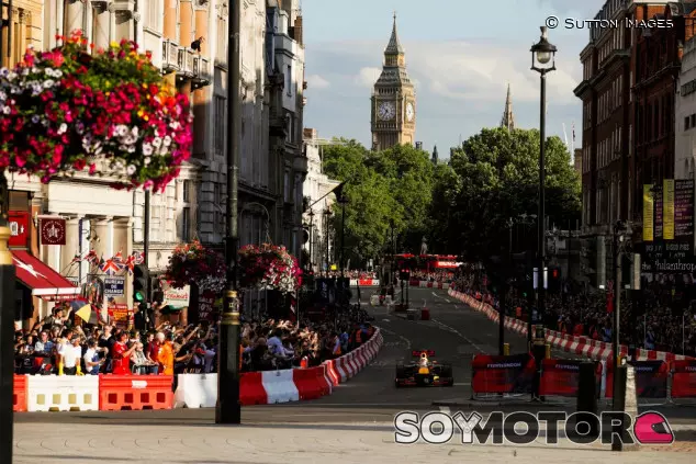 Nihemotra tamin'ny F1 i London tamin'ny herinandro GP britanika