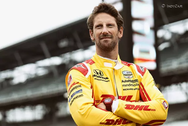 Grosjean og prófið hans hjá Mercedes: