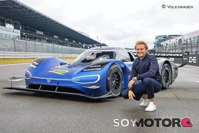 Nico Rosberg mei de Volkswagen ID.R