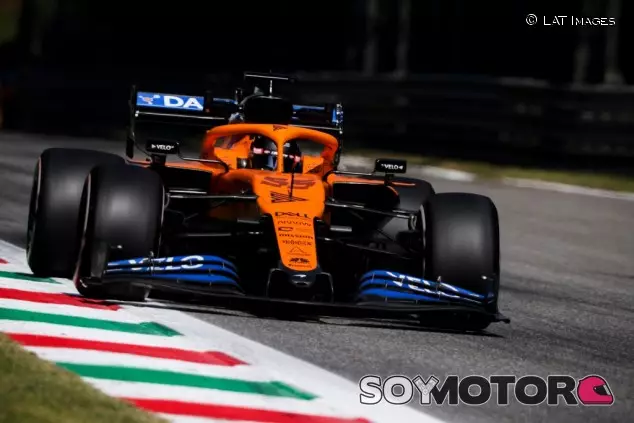 McLaren Italian GP F1 2020 -kilpailussa: perjantai