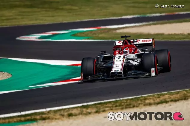 Alfa Romeo au GP de Toscane F1 2020: vendredi