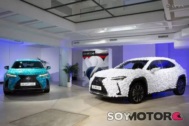 Lexus Art Car: hunera paqij a bi UX-ê wekî kanav