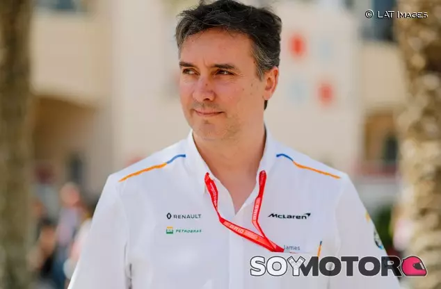 James Key het reeds in McLaren in Bahrein aangetrek