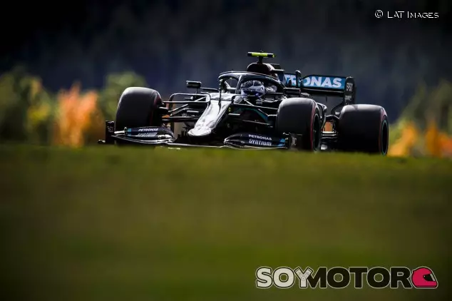 Bottas di Nürburgring de Hamilton bi dest xist û derket pola