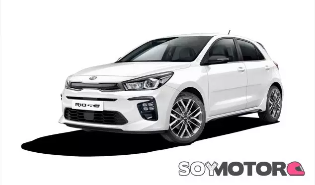 La Kia Rio GT-Line estas funkciigita far 120-ĉevalforta 1.0-litra T-GDi-motoro - SoyMotor