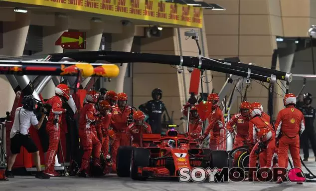 Stop Kimi Räikkönen in Sakhir