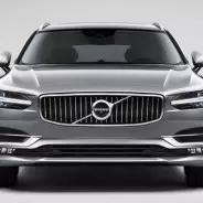 Voorkant van die Volvo V90... Lui dit 'n klok? - SoyMotor