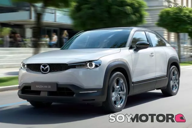 La futura Mazda MX-30 avrà un'opzione con una variante ad autonomia estesa