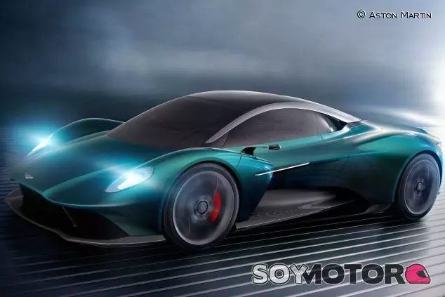 Az Aston Martin Vanquish Vision Concept a Genfi Autószalonon mutatkozott be